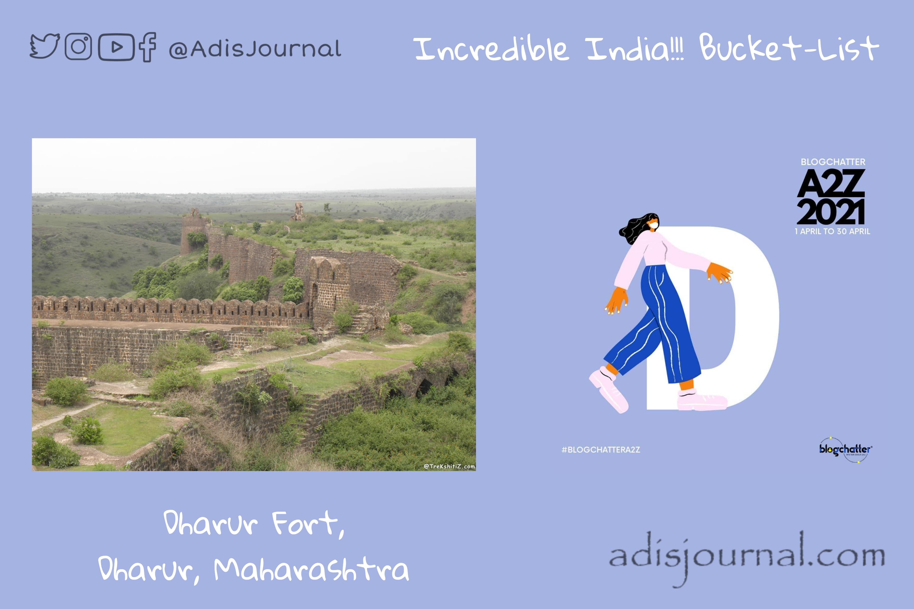 Dharur Fort: Gem from an unexplored area