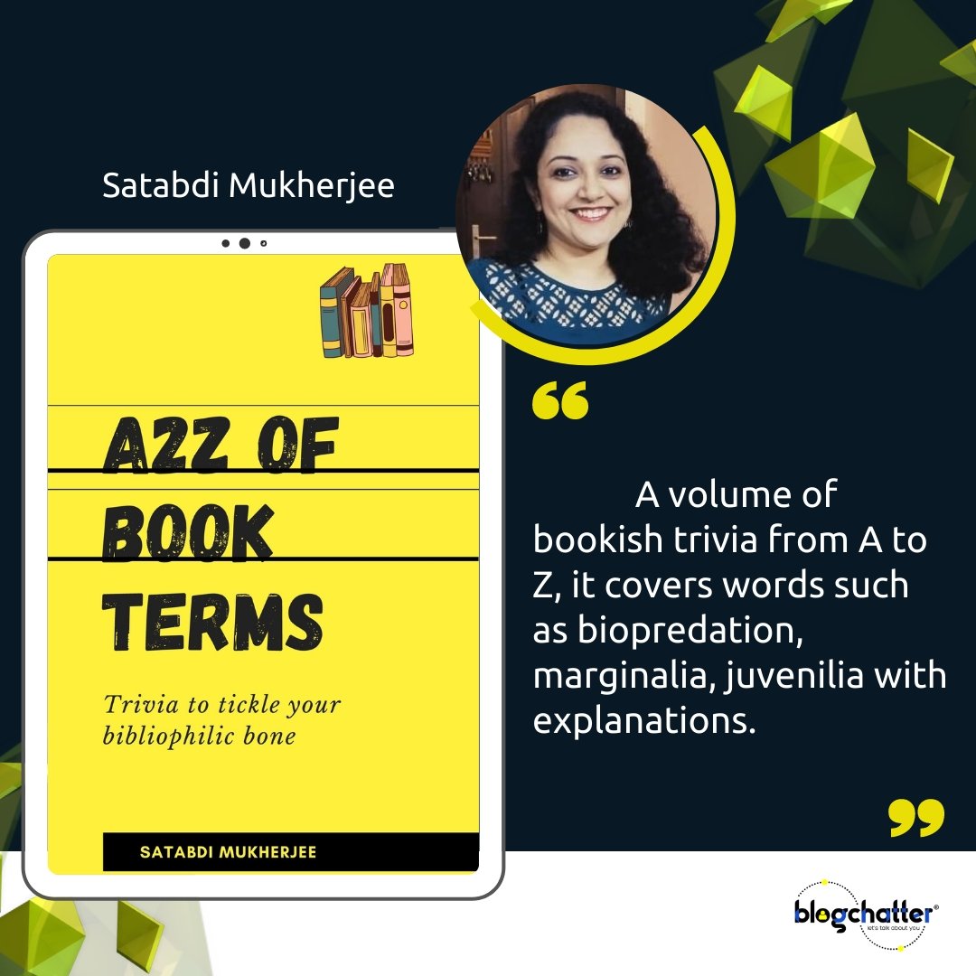 Book Review: A to Z of Book Terms by Satabdi Mukherjee