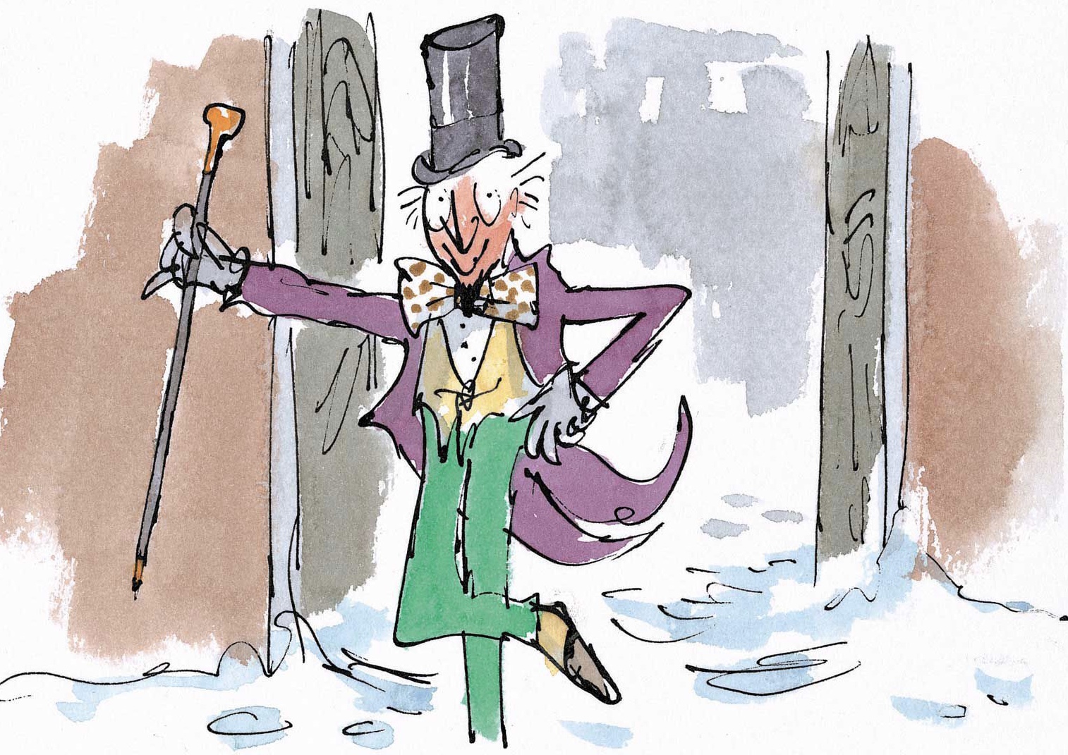 Famous Fictional Characters: Willy Wonka