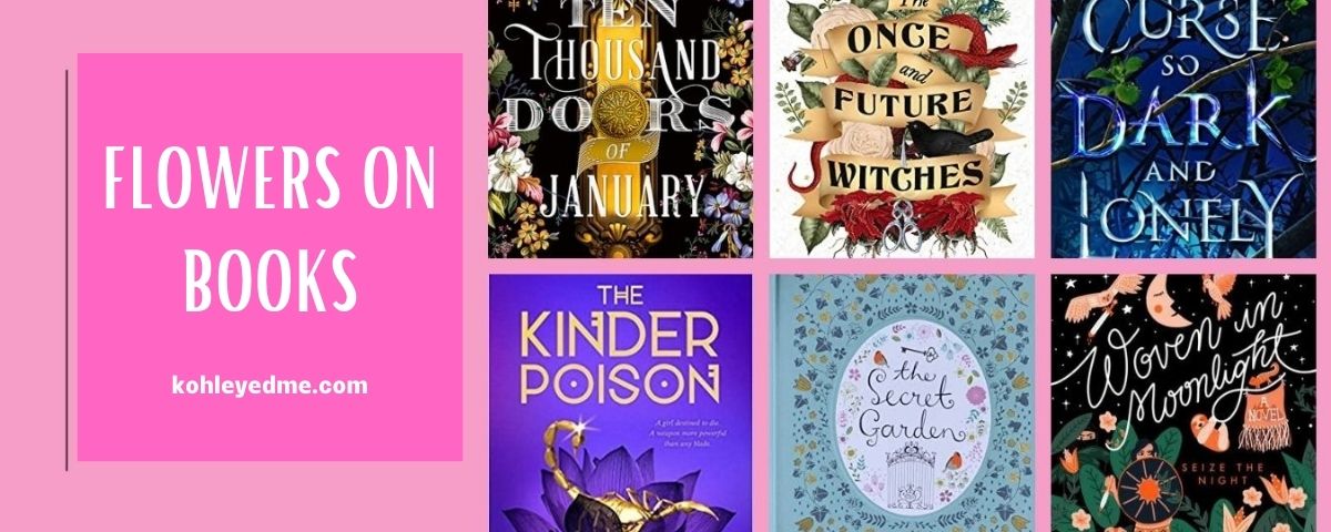 Flowers on Book Covers