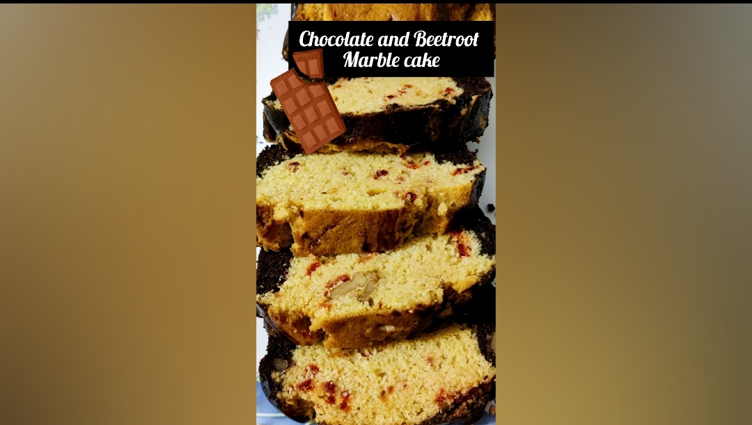 Cake Series: Chocolate Beetroot Marble Cake