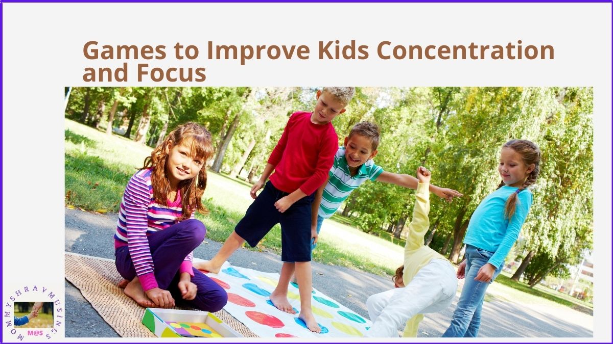 5 Best games to improve the Kids Concentration and Focus