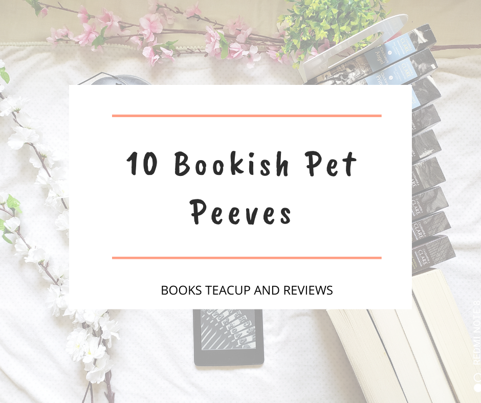 10 Bookish Pet Peeves