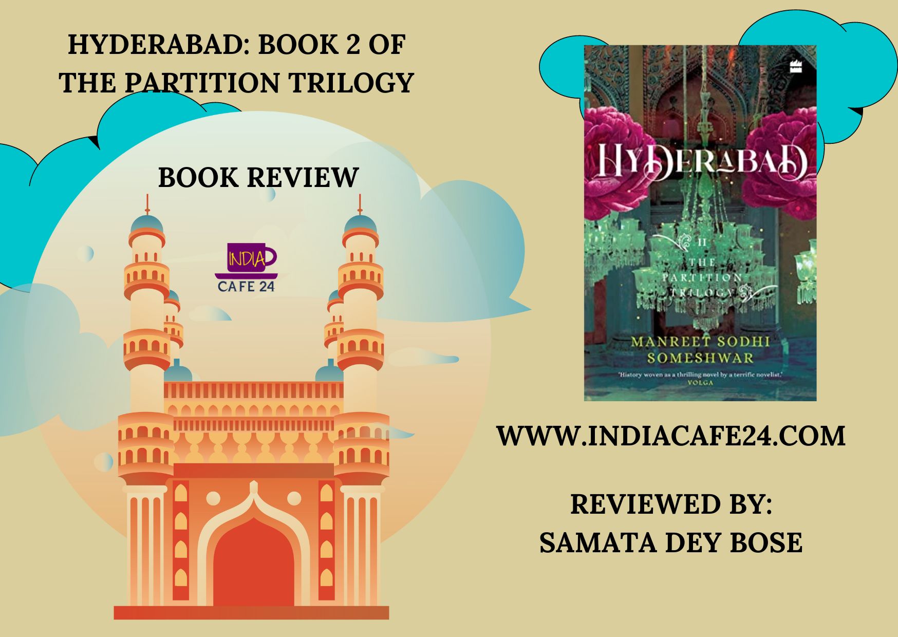 Review: Hyderabad: Book 2 of The Partition Trilogy By Manreet Sodhi ...