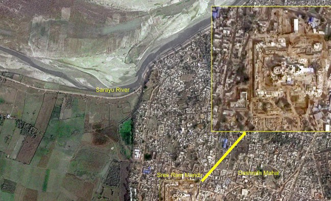 ISRO Unveils Spectacular Satellite View of Ayodhya's Ram Temple