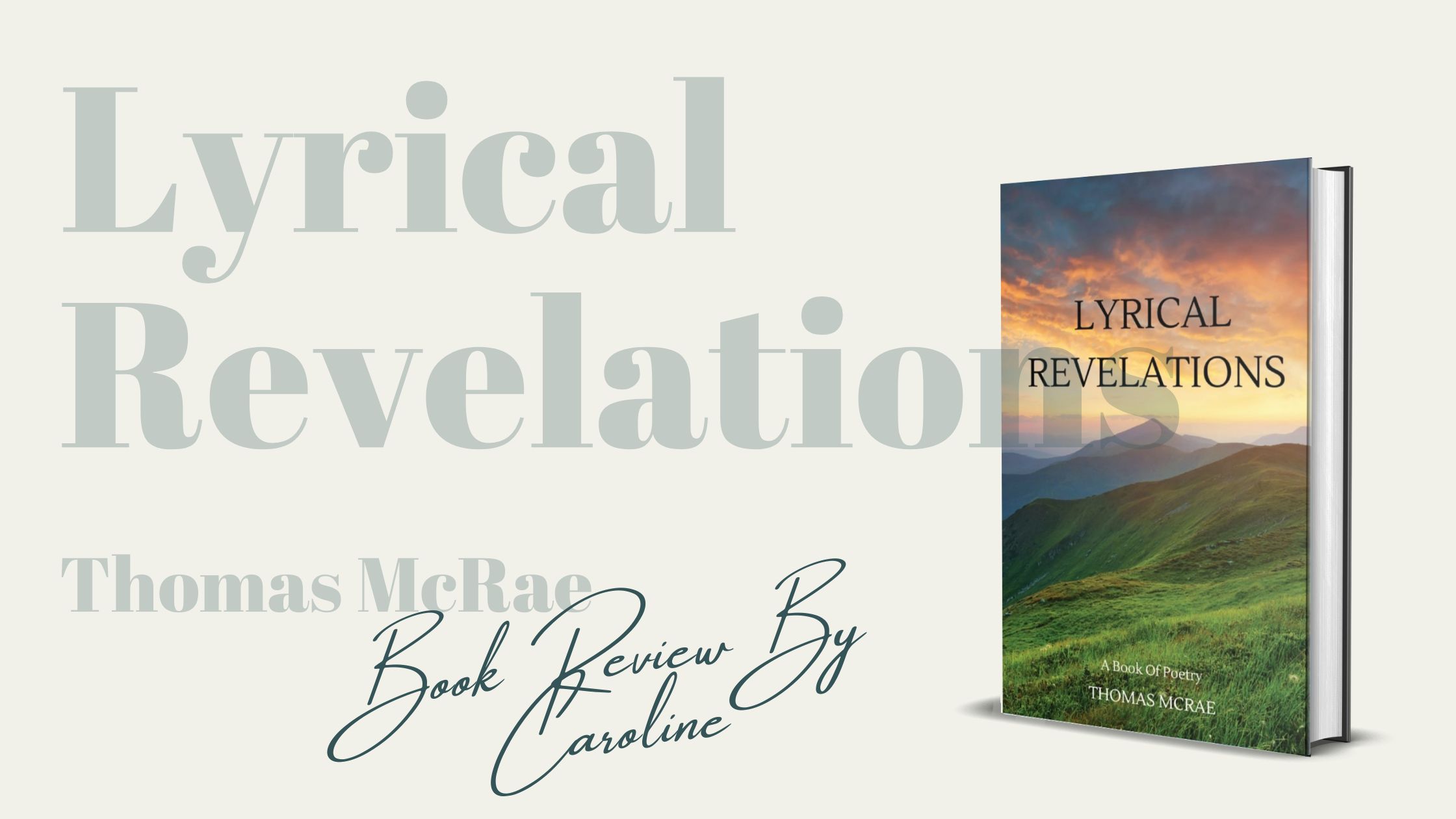 Book Review | Lyrical Revelations By Thomas McRae – Chapter Chats with ...