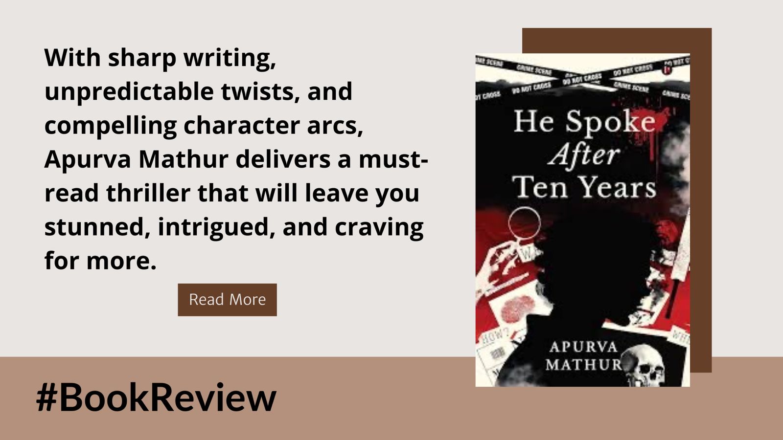 He spoke after ten years by Apurva Mathur – Sameeksha Reads