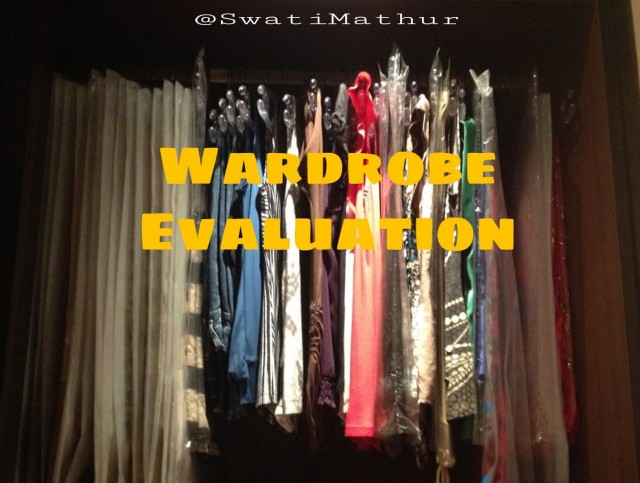 Wardrobe Evaluation – Better way of managing clothes