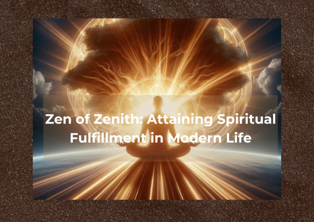 Zen of Zenith: Attaining Spiritual Fulfillment in Modern Life – World ...